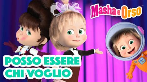 💥 Masha E Orso 👱‍♀️🎹 Posso Essere Chi Voglio ⭐🚀 Cartoni Animati Per