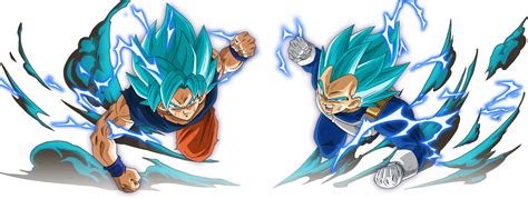 Goku Vegeta Ssgss Render [xkeeperz] By Maxiuchiha22 On Deviantart