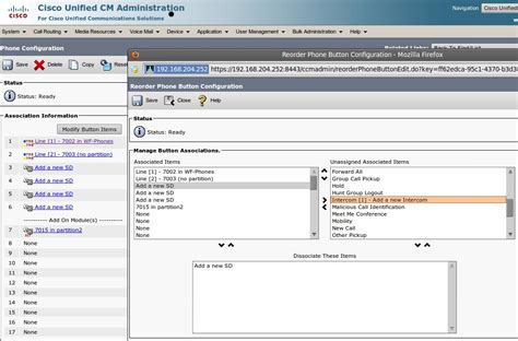 how to configure paging and intercom features in cisco callmanager
