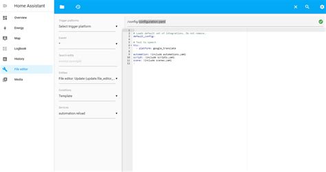 very basic question on configuration yaml editing configuration