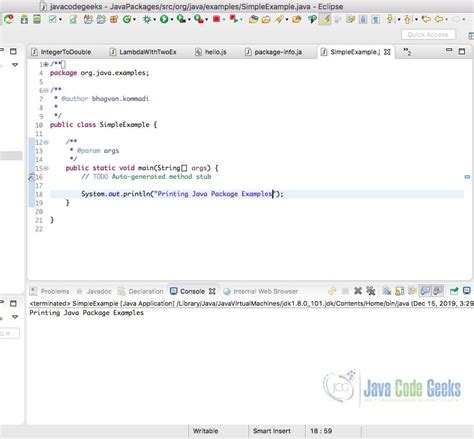 java packages how to use them examples java code geeks
