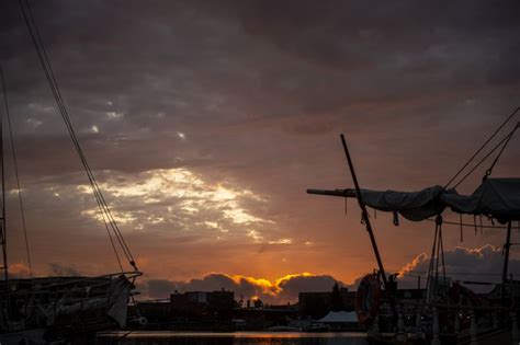 Beautiful Sunrise On The Final Day Of Tall Ship Celebration 2019