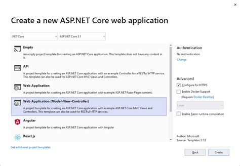 using entity framework core implementation of asp core identity for