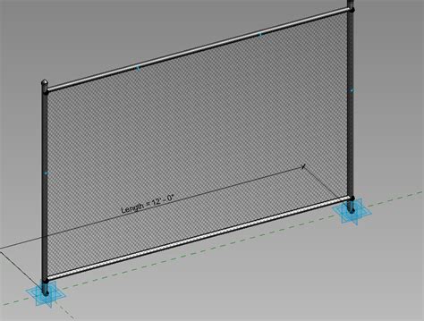 solved chainlink fence with wall chain autodesk community