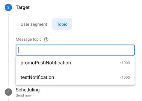 sending push notifications with firebase cloud messaging menu