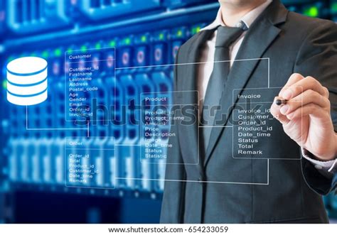 professional businessman system analysis design drawing