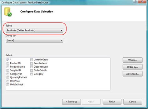 linq to sql binding ui using the asp linqdatasource control t nayak