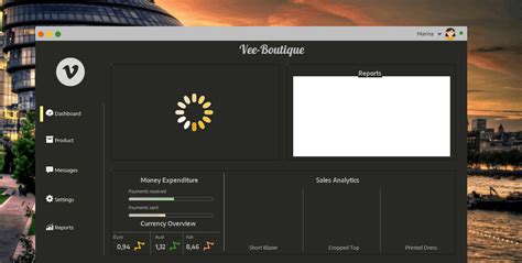 how to design a sales monitoring dashboard using bunifu ui and winforms