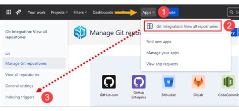 indexing triggers git integration for jira cloud