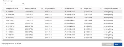 using datatable row selectable and row deletable with fixed columns images