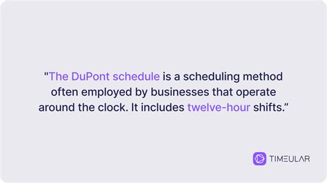 The Dupont Schedule Pros Cons And Steps To Implement It Timeular