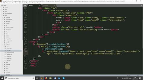php insert multiple php 55 youtube