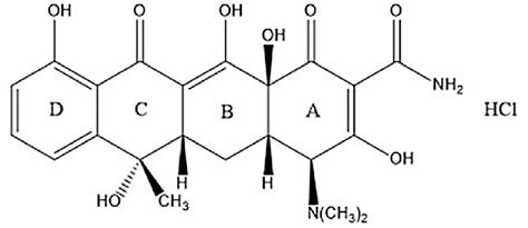 The Chemical Structure Of Tetracycline Hydrochloride Tc Download