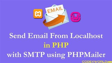 how to send email from localhost in php codexworld