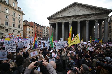 Italy Legalises Gay Marriage But Its Not All Gravy