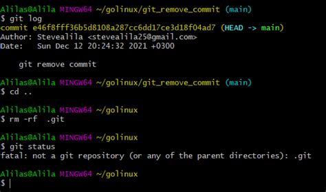 How To Git Remove Commit Properly [practical Examples] Golinuxcloud