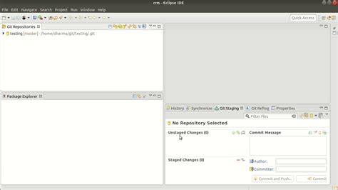 create a repository in bitbucket create a project in eclipse and export