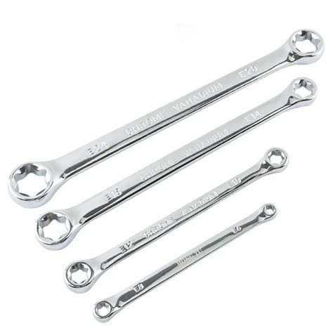 Conjunto De Chave De Estrela E Torx Ferramentas De Chave De Anel E6 E8