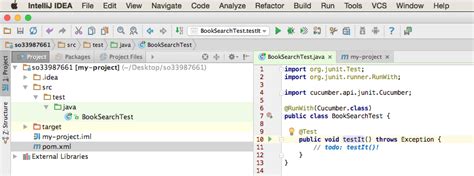 java intellij cannot resolve symbol runwith even if