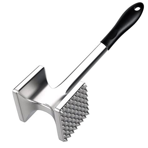 Large Meat Tenderizer Mallet Tool Manual Hammer Pounder For