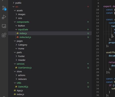 react project structure best practices for scalable application dev