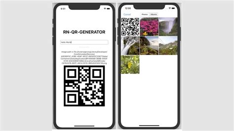 react native module for generating qr codes