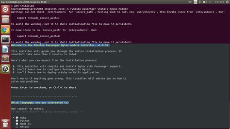 getting started with nginx