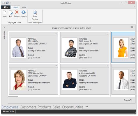 lesson 5 use cards layout in collection views wpf