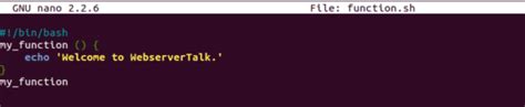 bash functions declaration scope arguments [ tutorial ]
