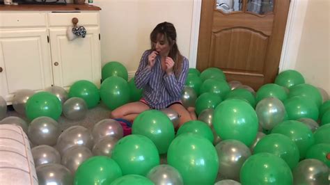 Filling My Room With 100 Themed Balloons Challenge Youtube
