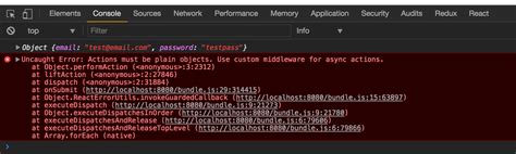 javascript error trying to get action and reducer working stack overflow