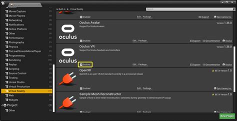 oculus prerequisites in unreal engine unreal engine 5 0 documentation