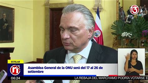 Presidente Rodrigo Chaves Dará Su Discurso En La Asamblea De La Onu El