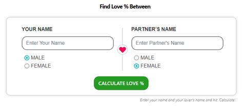 how to use the love calculator api with python php ruby and javascript