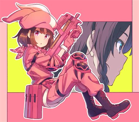 Llenn And Kohiruimaki Karen Sword Art Online And 1 More Drawn By