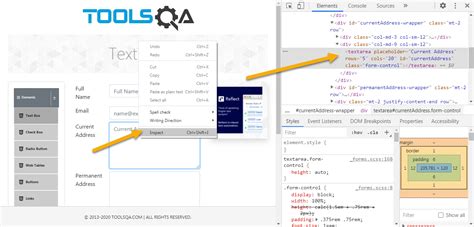 how to inspect elements in chrome firefox and ie using web inspector