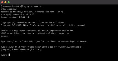 deploy a dedicated percona server for mysql 8 0 in azure percona