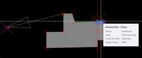 new corridor width target and elevation target autodesk community