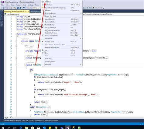 c asp mvc4 resource not found when adding new view stack