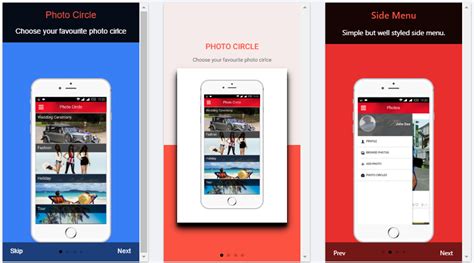 free ionic 2 app intro walkthrough with two templates ionic marketplace