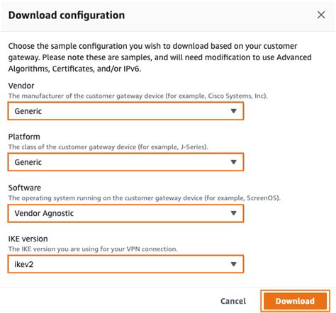 How To Configure An Ikev2 Ipsec Vpn To An Aws Vpn Gateway With Bgp
