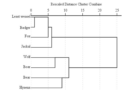 Dendrogram Produced Through Hierarchical Cluster Analysis With Two
