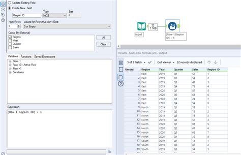 the data school multi field formula vs multi row formula in alteryx