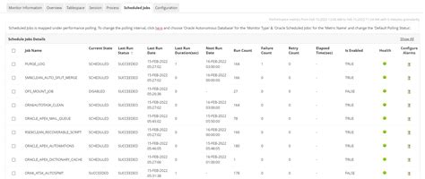 oracle autonomous database監視 applications manager