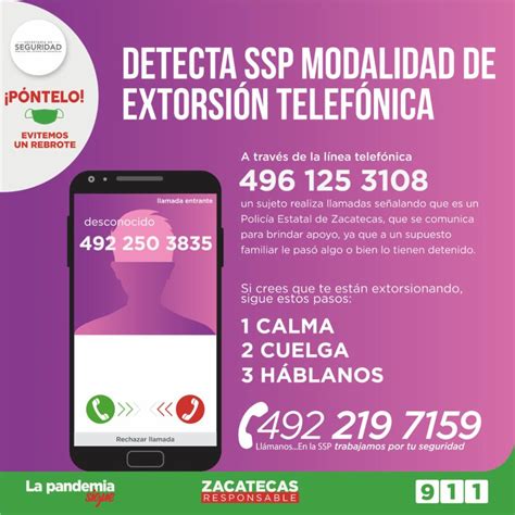 Alerta Ssp Sobre ExtorsiÓn TelefÓnica En La Que Aseguran Ser PolicÍas