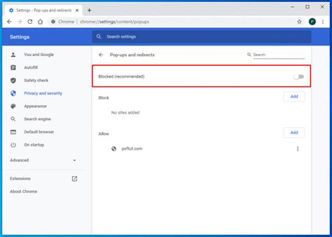 How To Disable Pop Up Blockers In Chrome On Pc Ios Android