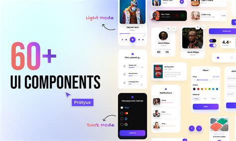 60 ui component kit⚡ figma community