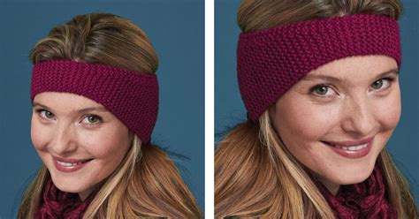 Beginner Knitted Ear Warmer [free Knitting Pattern]