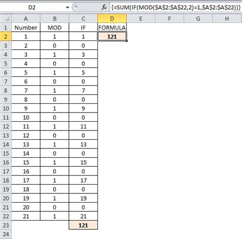How To Find Odd And Even Numbers In Excel Outlet