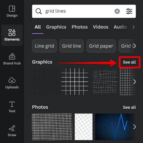 how do i show gridlines in canva